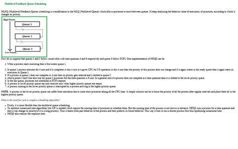 13multilevel Feedback Queue Scheduling Pdf