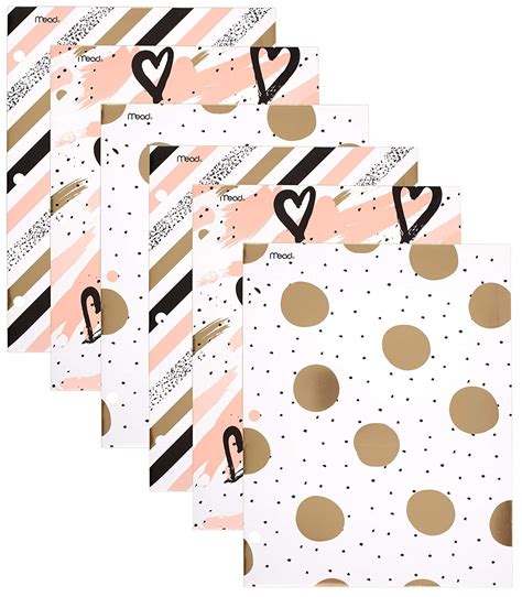 Mead Shape It Up 2 Pocket Paper Folder