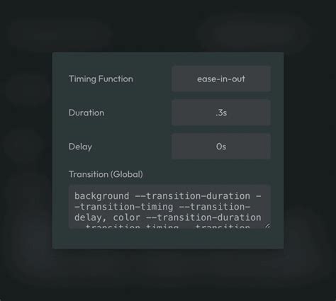 Transition Automatic Css Documentation