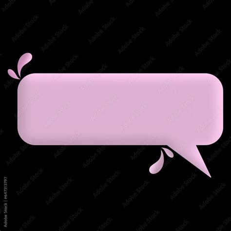 3d Pink Rectangular Text Box Design Pink Asset