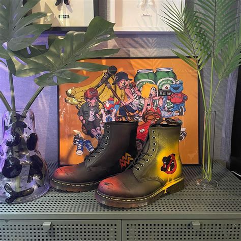 Drmartens Red Wing Boots Custom Behance