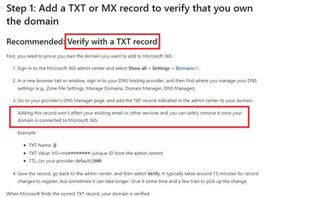 o365 verify domain microsoft qanda