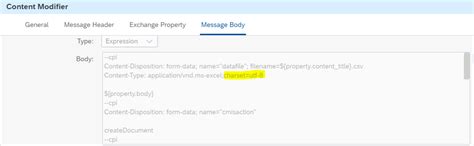 Error Sap Cpi Special Character Issue Only Insid Sap Community