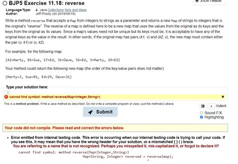solved show header objp5 exercise 11 18 reverse