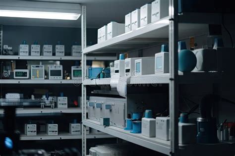 Iot Sensor Monitoring Equipment With Various Sensors And Data