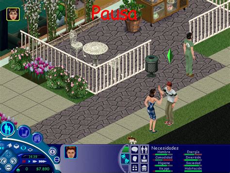 Interfaz Sims 1 Simsguru