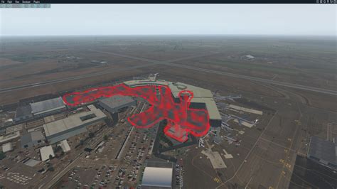 Default Airport Scenery Showing Over New Scenery XP Scenery X Plane Org Forum