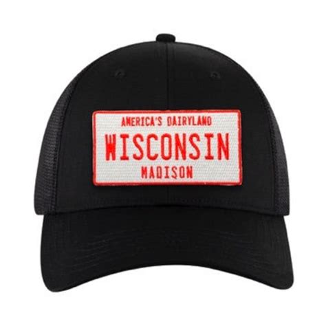 Wisconsin Madison Trucker Hat Etsy