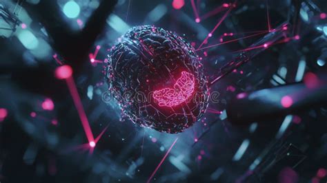 Exploring Human Machine Interaction In Futuristic Technology Virtual Environment Digital Art