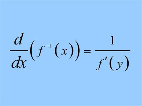 Inverse Derivatives Flashcards Quizlet