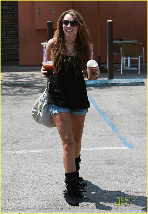 Miley Cyrus Is Coffee Bean Cute Photo 168201 Photo Gallery Just