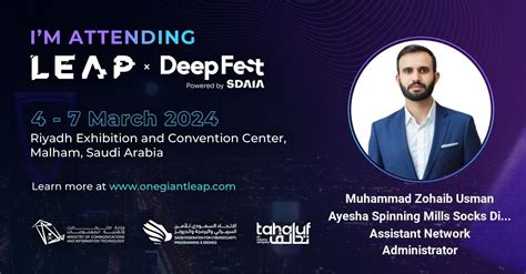 Muhammad Zohaib Usman On Linkedin Leap And Deepfest 2024