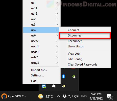 How To Disable VPN In Windows 11