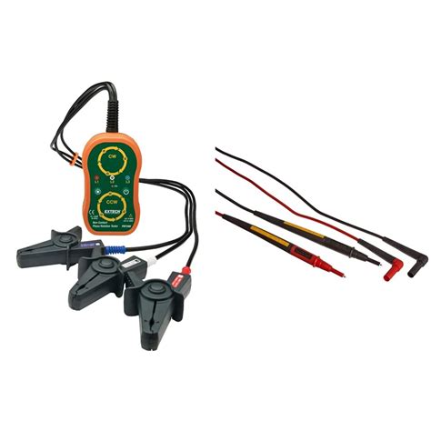 Extech Non Contact Phase Sequence Tester Prt200 And Fluke Tl175e Twistguard Double Insulated