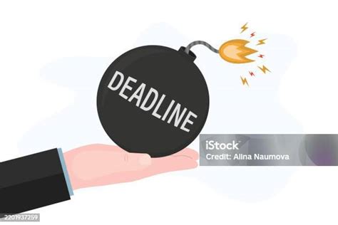 사업가의 손이 마감 폭탄을 들고 있습니다 스트레스 개념 보스의 손이 불꽃을 일으키거나 불타는 도화선으로 폭탄을 줍니다 시간 관리 겁먹은에 대한 스톡 벡터 아트 및 기타