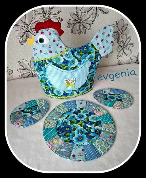 Подарочный набор для кухни Стёганые прихватки Поделки Лоскутный узор