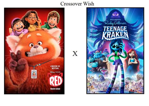 Crossover Wish Turning Red And Ruby Gillman By Jdueler11 On Deviantart