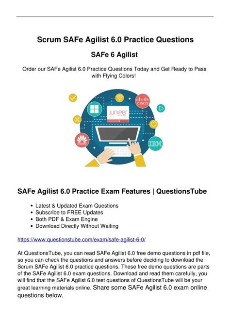 Ppt Safe Agilist 6 0 Practice Questions 2024 Perfect Solution To Exam Preparation
