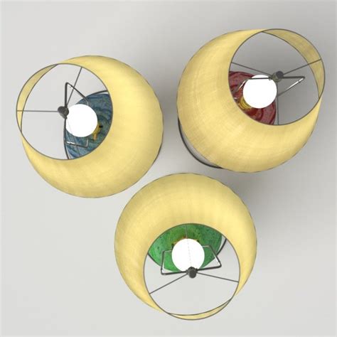 D Model Blender Cycles Lamp Light