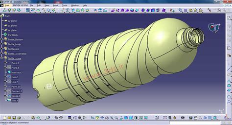 معرفی محیط Generative Shape Design کتیا Umec Ir