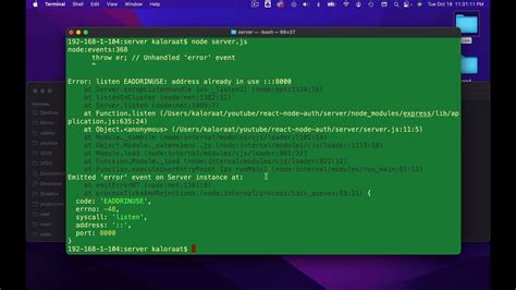 2 React Node Mern Authentication Full Project Node Express Server Youtube