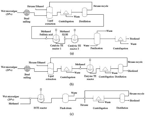 Biodiesel Production Process Flow Diagram