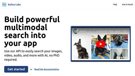 Multimodal Search Empowering Developers With Versatile Api Futureen