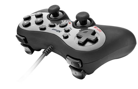 Trust Gaming Gxt Gamepad For Pc And Playstation Ps Black Amazon Co Uk Pc Video Games