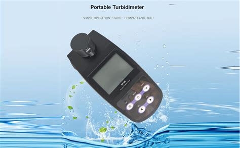 Portable Turbidimeter Turbidity Meter Tester Analyzer With 0 To 1100 Ntu Fnu 0 To 275 Ebc 0 To
