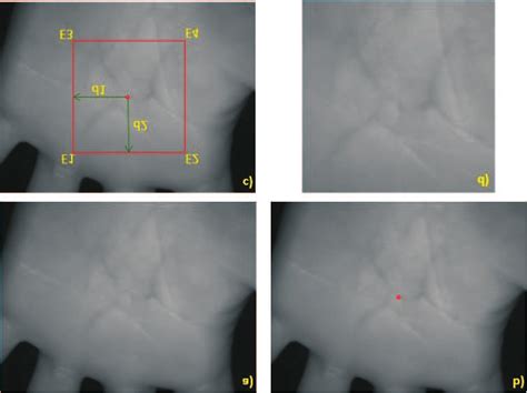 A Original Image B Reduced Image And Computation The Centroid C