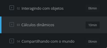 Curso não finalizado JavaScript manipulando o DOM Alura Cursos online de tecnologia