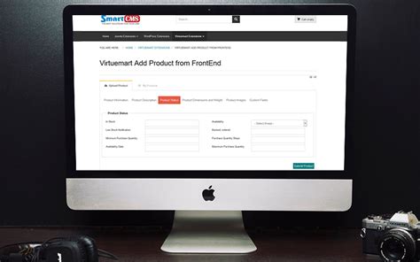Virtuemart Add Product From Frontend