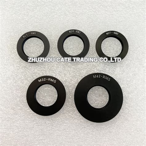 Microscope Conversion Accessories M26 To Rms Objective Lens Adapter