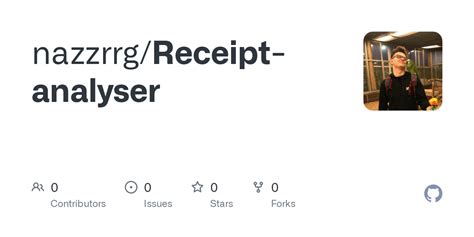 Github Nazzrrg Receipt Analyser