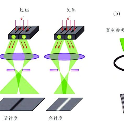 Schematic Ray Diagram In A Fresnel Image Of A Ferromagnetic Specimen Download Scientific