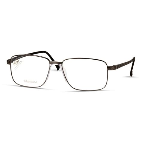 stepper titanium frame si60199 lightweight titanium eyeglass frame optic one opticals