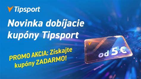 Tipsport Kupón 2026 Kde Kúpiť 10 € Zadarmo