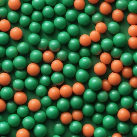 Pvc Plastic Granules Background Polymer Green Plastic Beads Resin