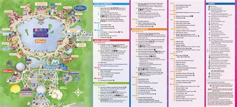 Updated Epcot Park Map 2025 Disney World Vacation Map Map Of Disney Parks Well Hello Magic