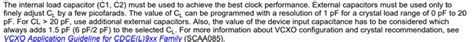 Cdce925 Internal Load Capacitance In Xtal Mode Clock And Timing Forum