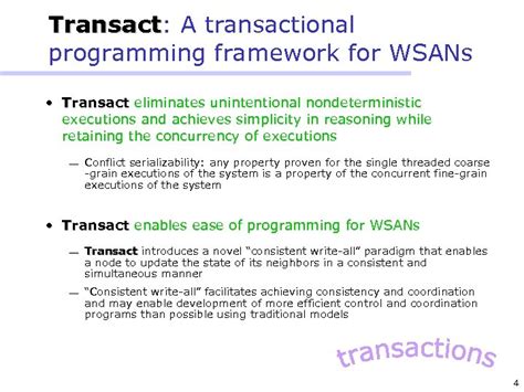 Transact A Transactional Transact Programming Framework For Wireless