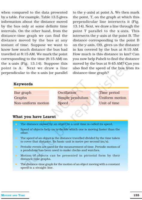 NCERT Books For Class 7 Science Time And Motion