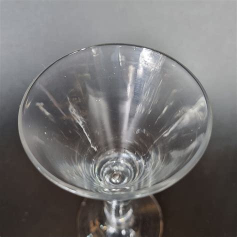 Antique 18th Century Wine Drinking Glass With Teardrop Stem — Wheeler