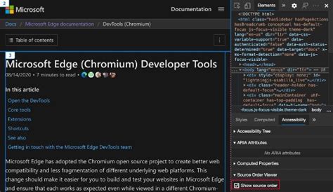 Edge Devtools Receives New Experimental Source Order Viewer Feature