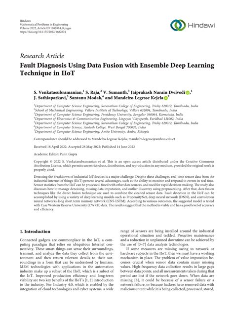 Pdf Fault Diagnosis Using Data Fusion With Ensemble Deep Learning