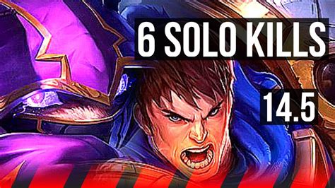 Kennen Vs Garen Top 6 Solo Kills 924 Godlike 300 Games Euw