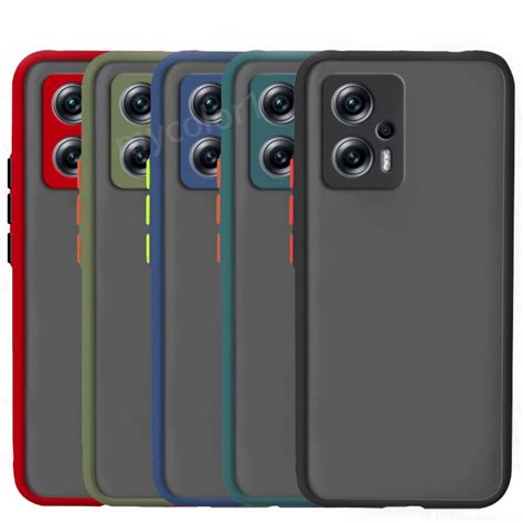 เคสขอบสี เคส Xiaomi Xiomi Poco C65 C40 C55 F5 F4 X5 X4 Gt Pro 5g 4g 2023 เคสกันกระแทก การป้องกัน