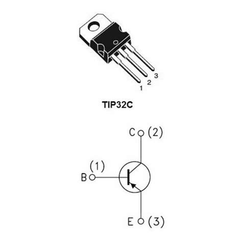 4 Unidades Transistor Tip32c Tip32 Tip 32 Pnp De Potencia