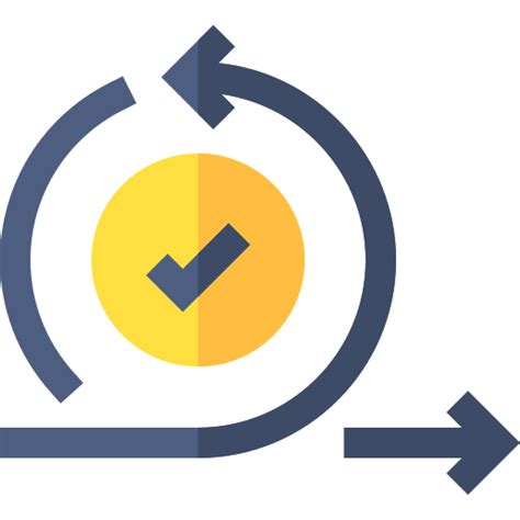 Iteration Basic Straight Flat Icon