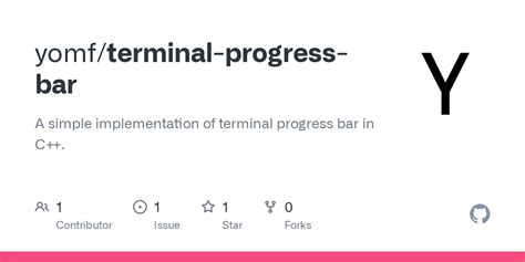 Github Yomf Terminal Progress Bar A Simple Implementation Of